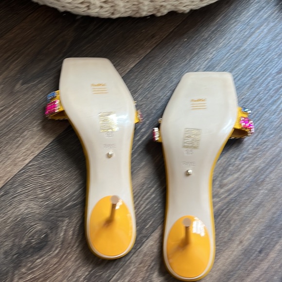 RAYE | Shoes | Lavan Mule In Mustard | Poshmark